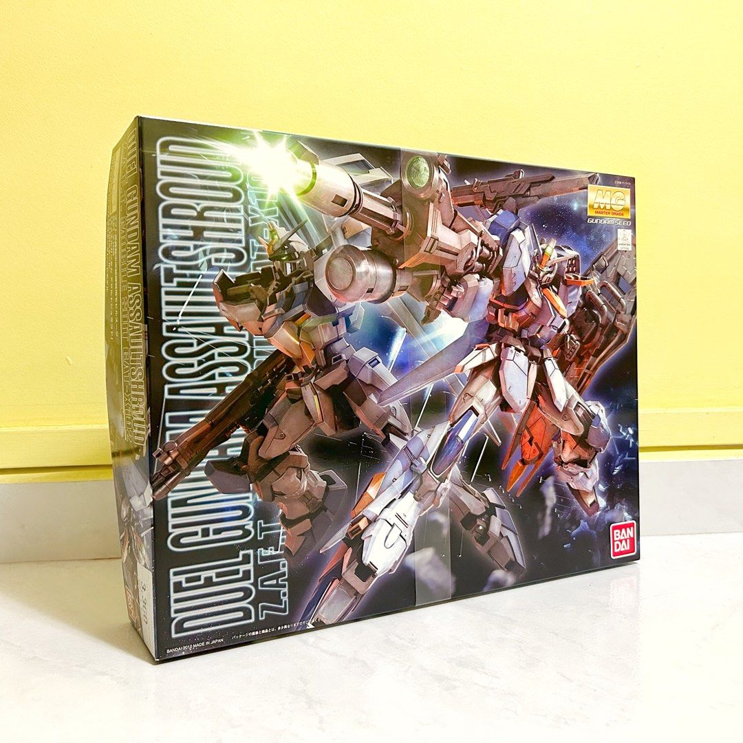 MG Duel Gundam Assaultshroud, Hobbies & Toys, Toys & Games on Carousell