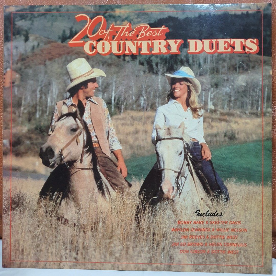 (Mint) 20 of The Best COUNTRY DUETS vinyl record ELP, Hobbies & Toys ...
