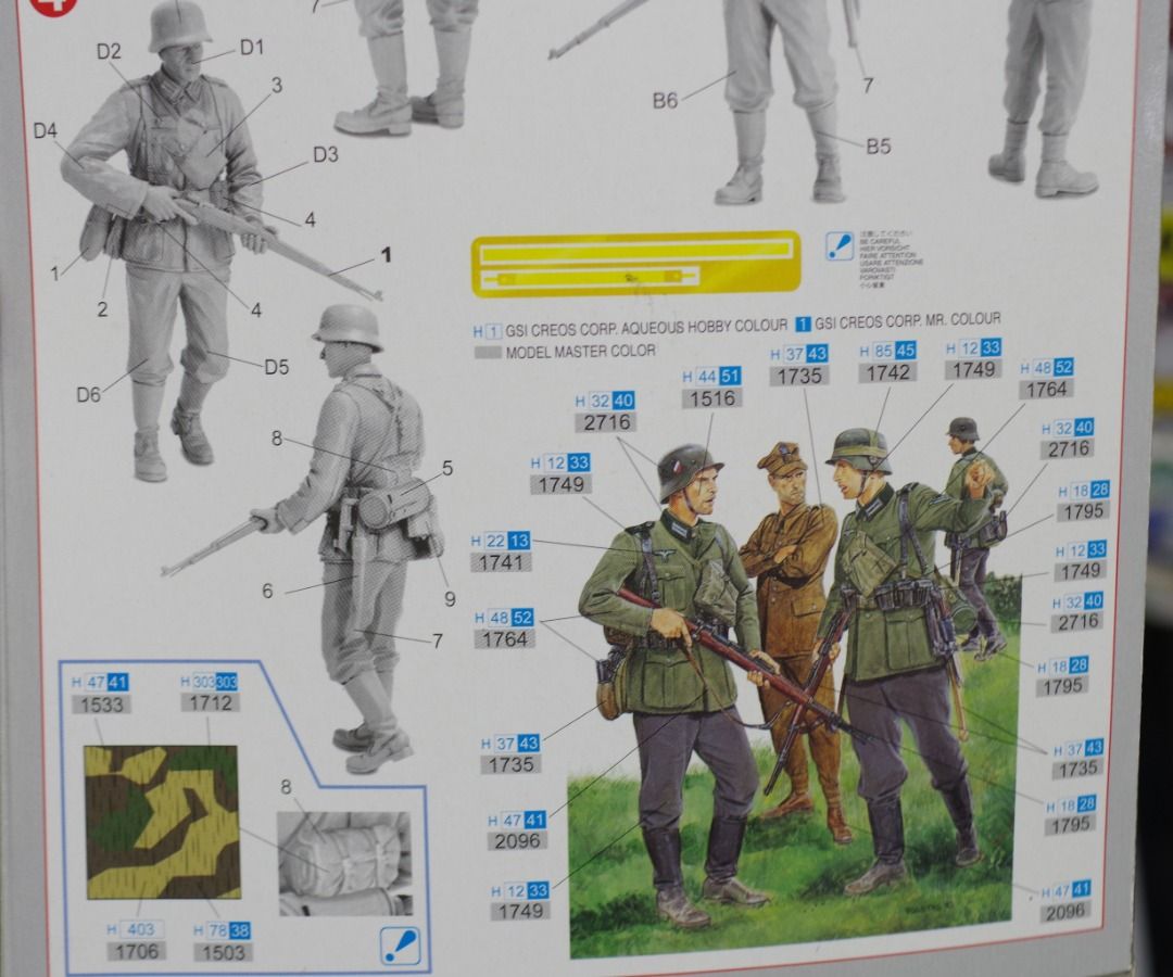 倉底貨-Dragon Models-威龍-6344-1/35-Wehrmacht -28th Infantry Division ...