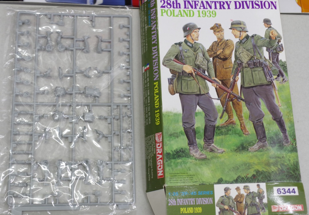 倉底貨-Dragon Models-威龍-6344-1/35-Wehrmacht -28th Infantry Division ...