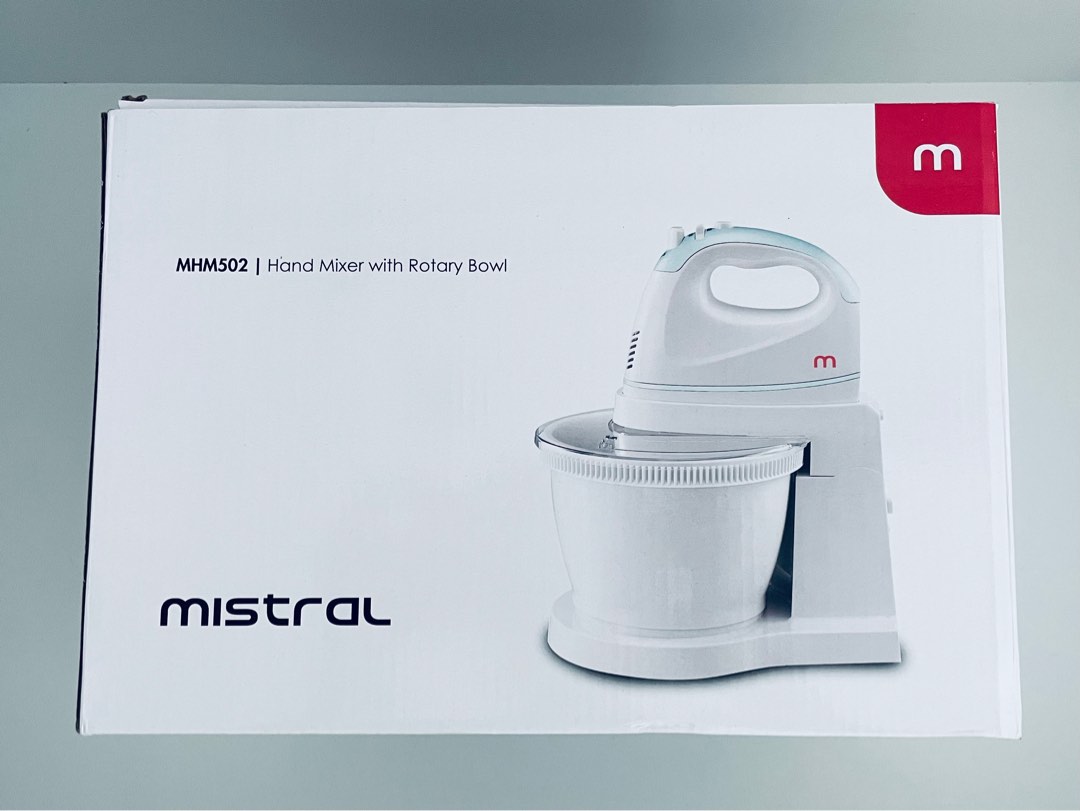 Mistral Hand Mixer with Rotary Bowl MHM502, TV & Home Appliances ...