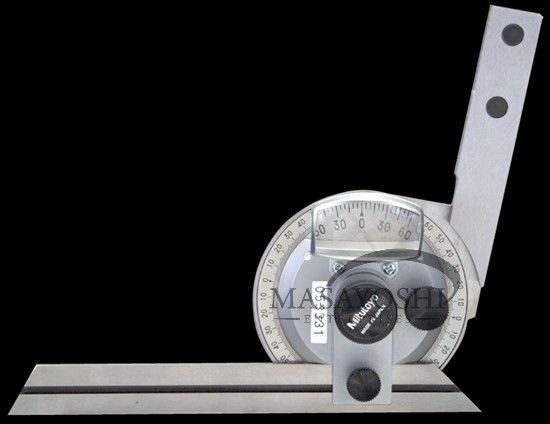 Mitutoyo Bevel Protractor Acute Angle 187-105, Commercial & Industrial ...