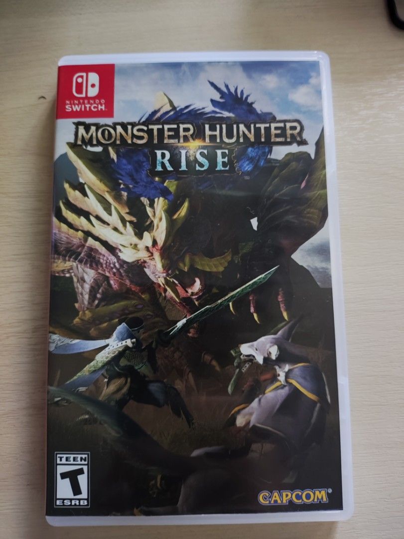 Monster Hunter Rise Switch, Video Gaming, Video Games, Nintendo on ...