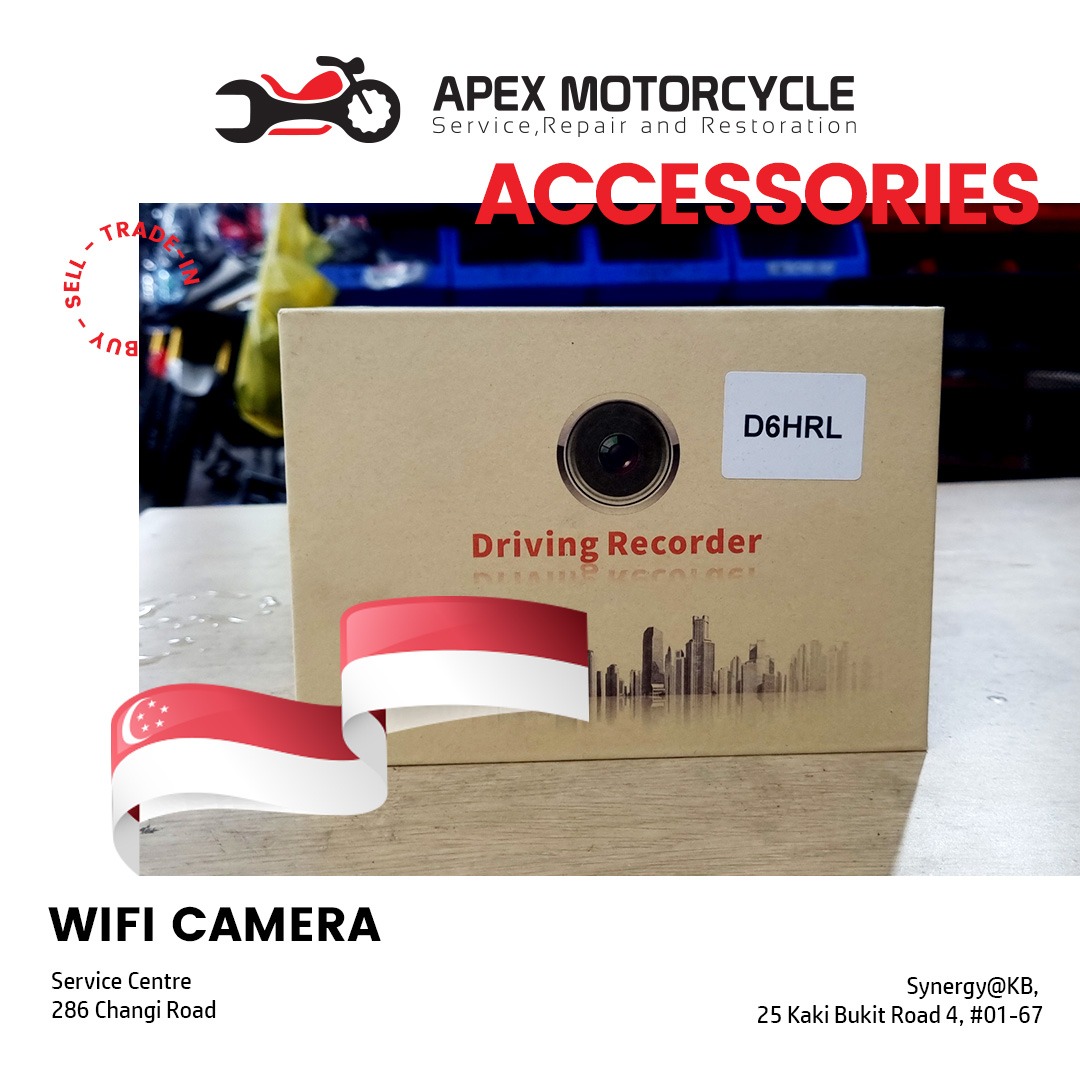Motorcycle WiFi Dash Camera, Motorcycles, Motorcycle Accessories on ...