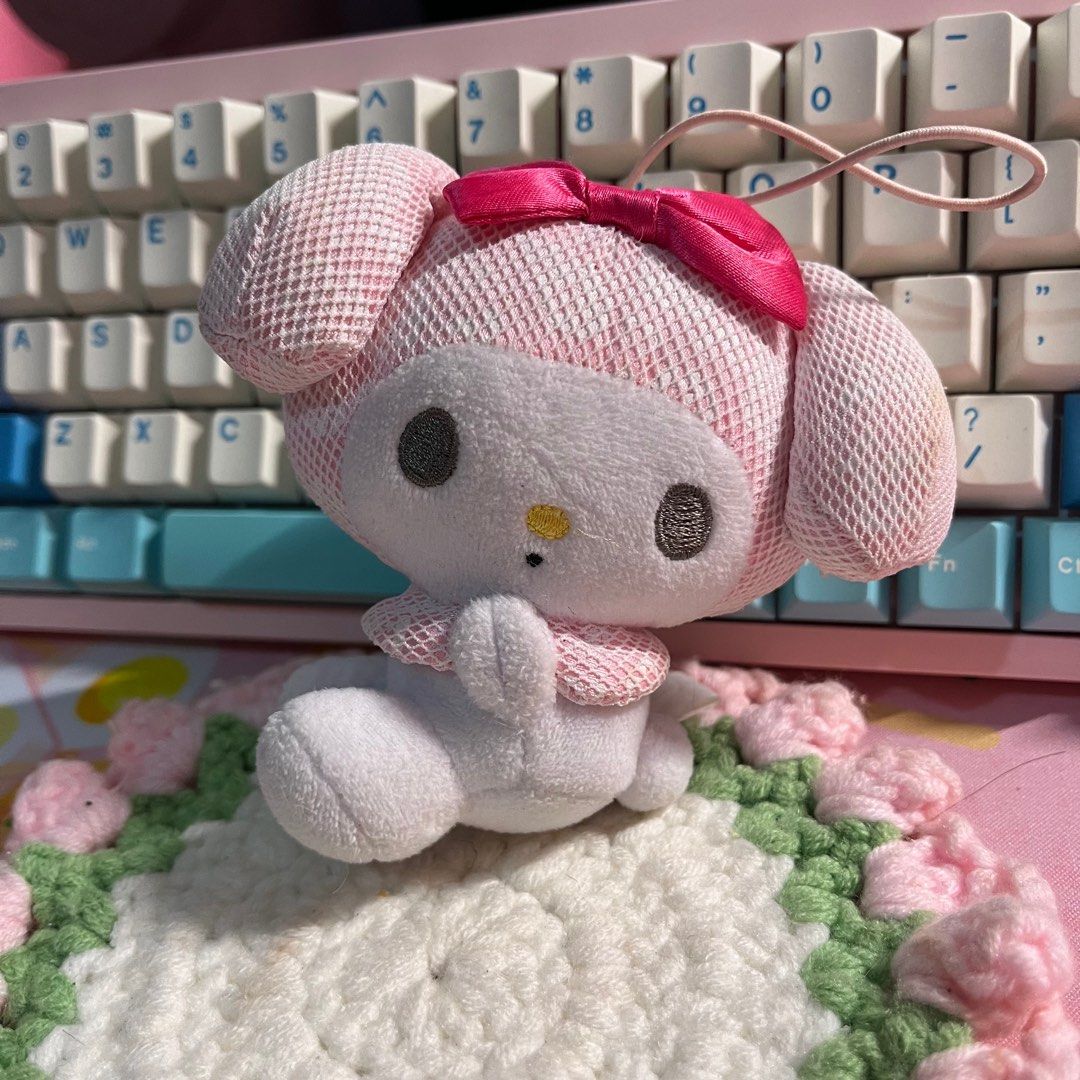 My Melody Charm Plushie, Hobbies & Toys, Toys & Games on Carousell