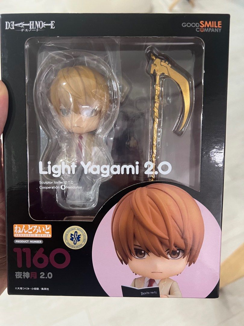 Nendoroid 1160 Light Yagami 2.0 Death Note, Hobbies & Toys, Toys ...