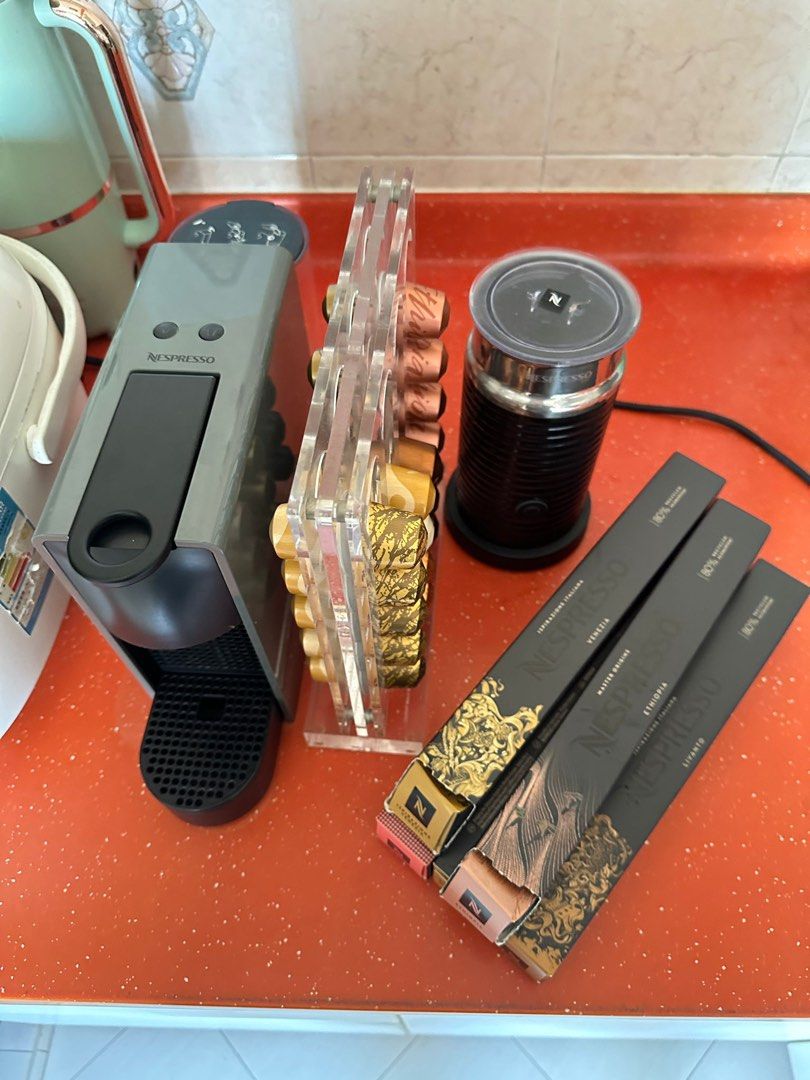 Nespresso Essenza Mini bundle, TV & Home Appliances, Kitchen Appliances ...