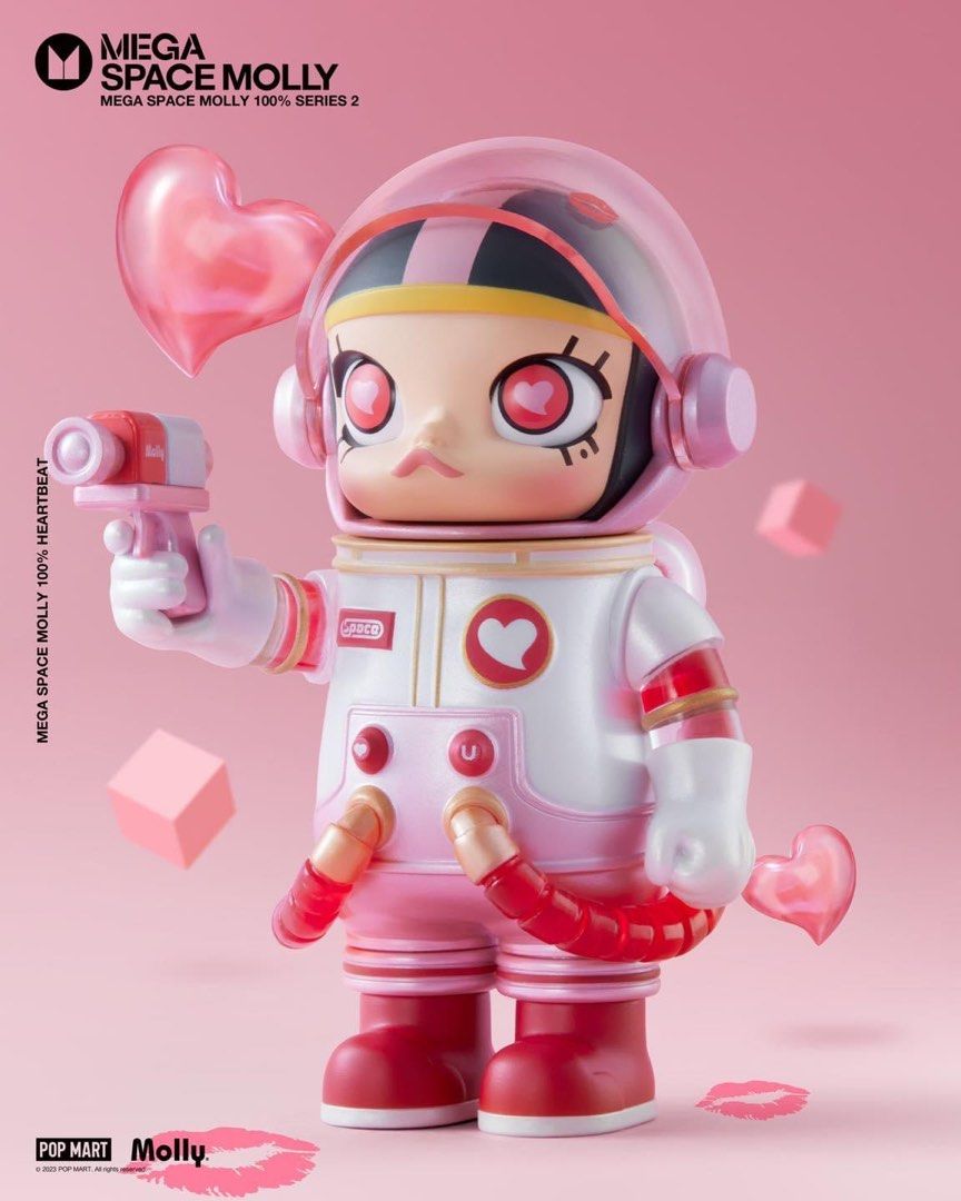 (NEW) MEGA SPACE MOLLY 100% SERIES 2 POP MART Full Set Sealed Blind Box Action Figures (includes ...
