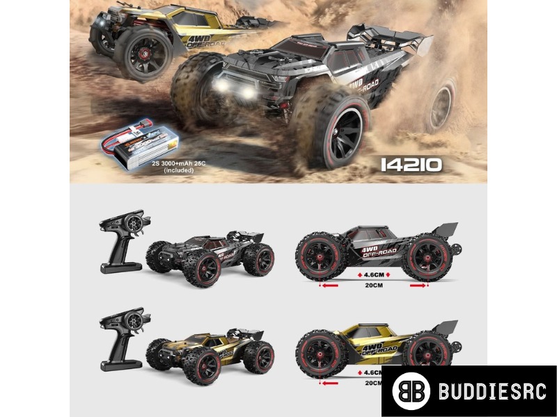 [PROMO!][READY STOCK] MJX 1/14 HYPERGO HYPER GO 14210 RTR BUGGY MONSTER ...