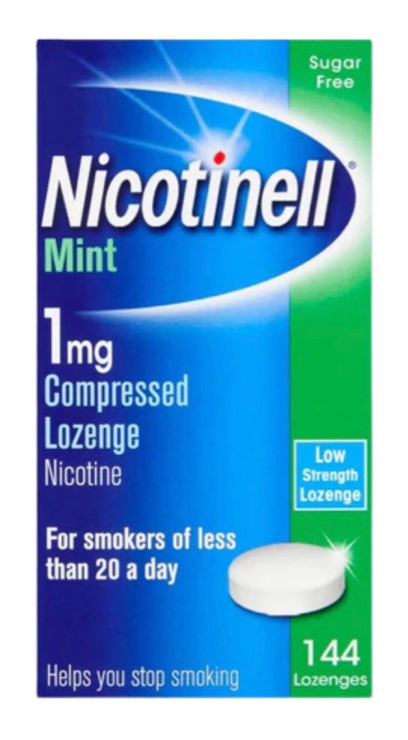 Nicotinell 1 mg lozenges, Health & Nutrition, Medical Supplies & Tools ...