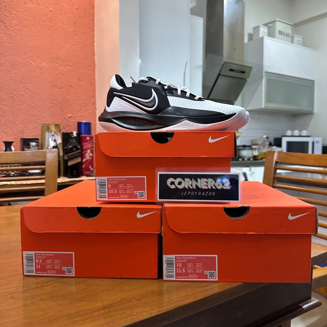 Nike Precision 6 Panda, Men's Fashion, Footwear, Sneakers on Carousell