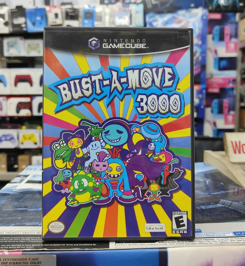 Nintendo GameCube Bust-A-Move 3000, Video Gaming, Video Games, Nintendo ...