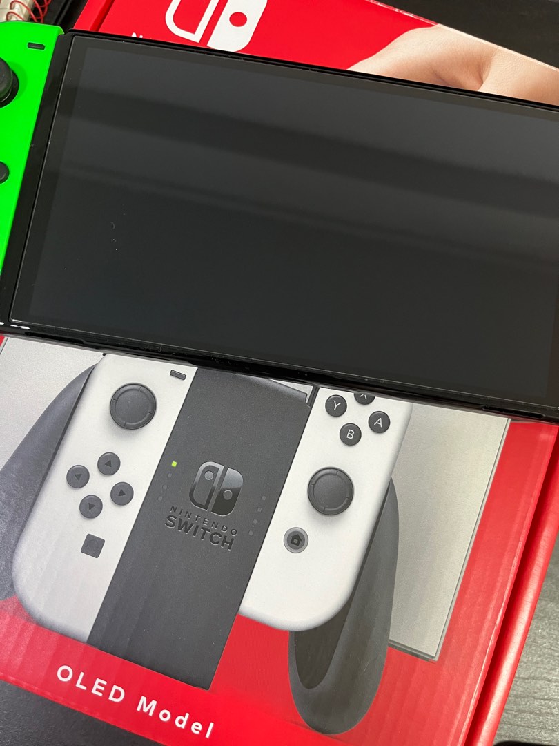 Nintendo Switch OLED 4 joy-cons, Video Gaming, Video Game Consoles ...