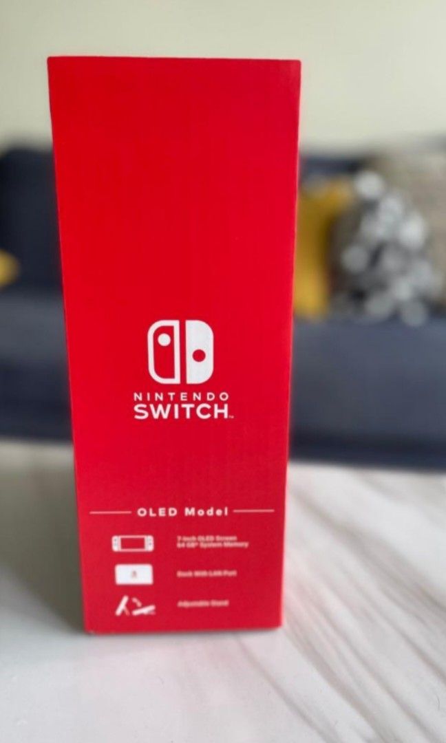 Nintendo Switch OLED Model White, Video Gaming, Video Game Consoles ...