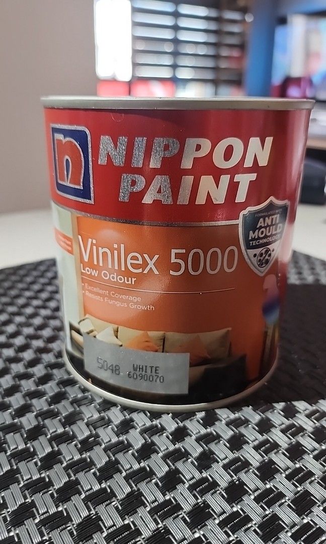 Nippon Paint Vinilex 5000, Furniture & Home Living, Home Improvement ...