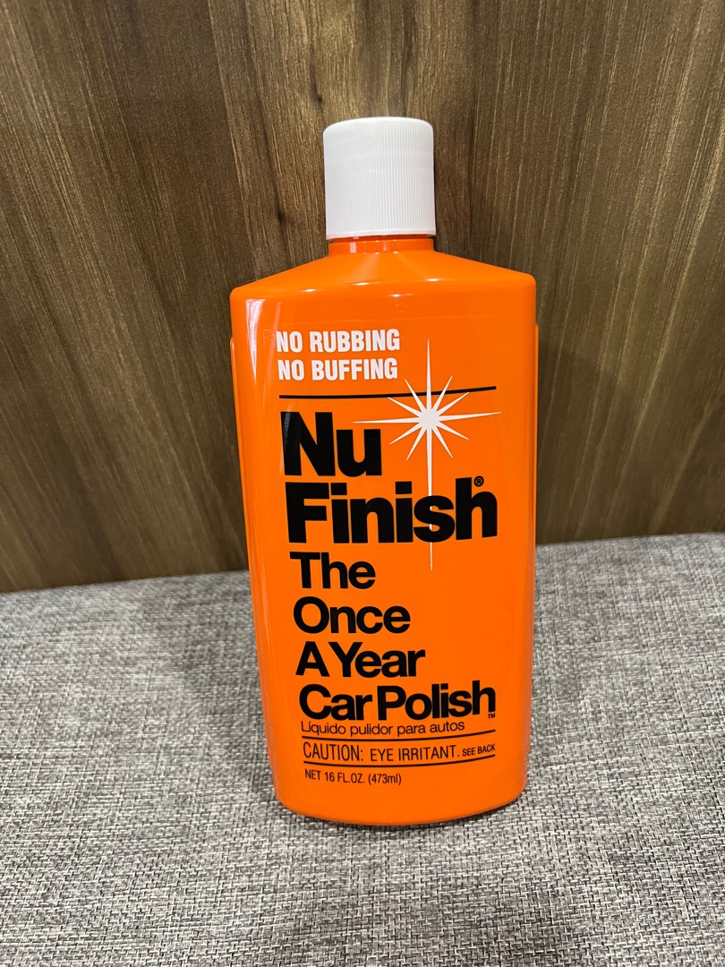 Nu Finish liquid car polish, Car Accessories, Accessories on Carousell