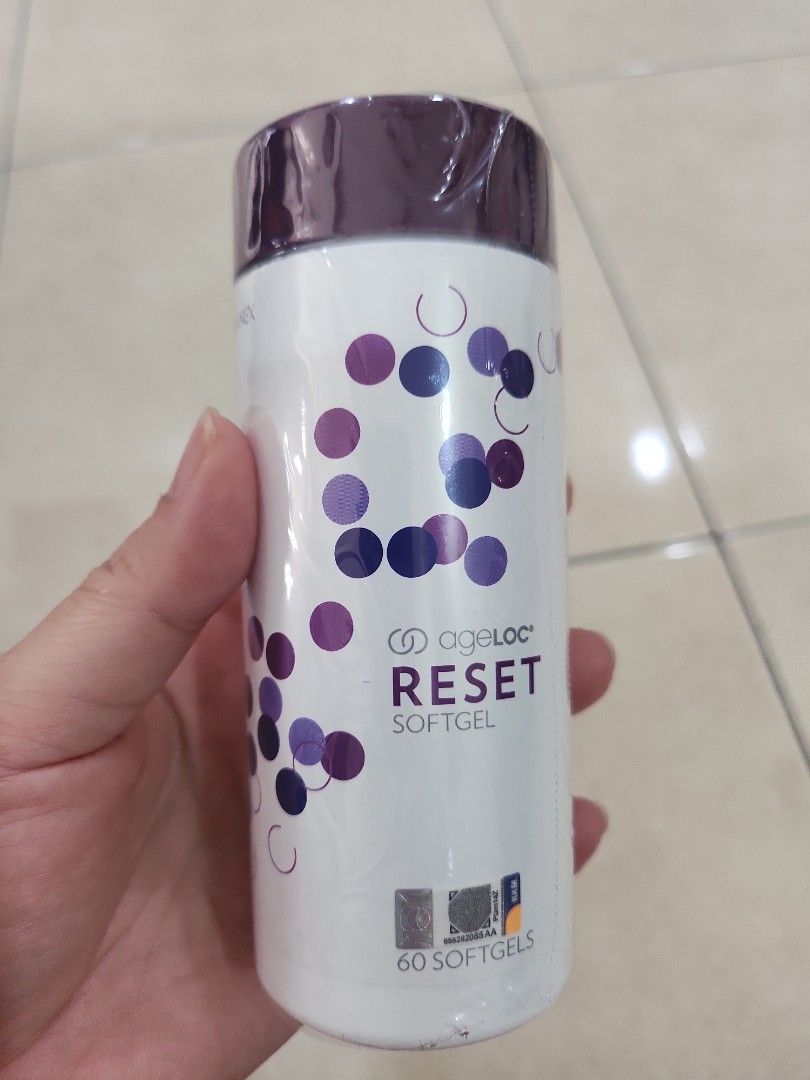 Nuskin Ageloc Reset, Health & Nutrition, Health Supplements, Vitamins ...