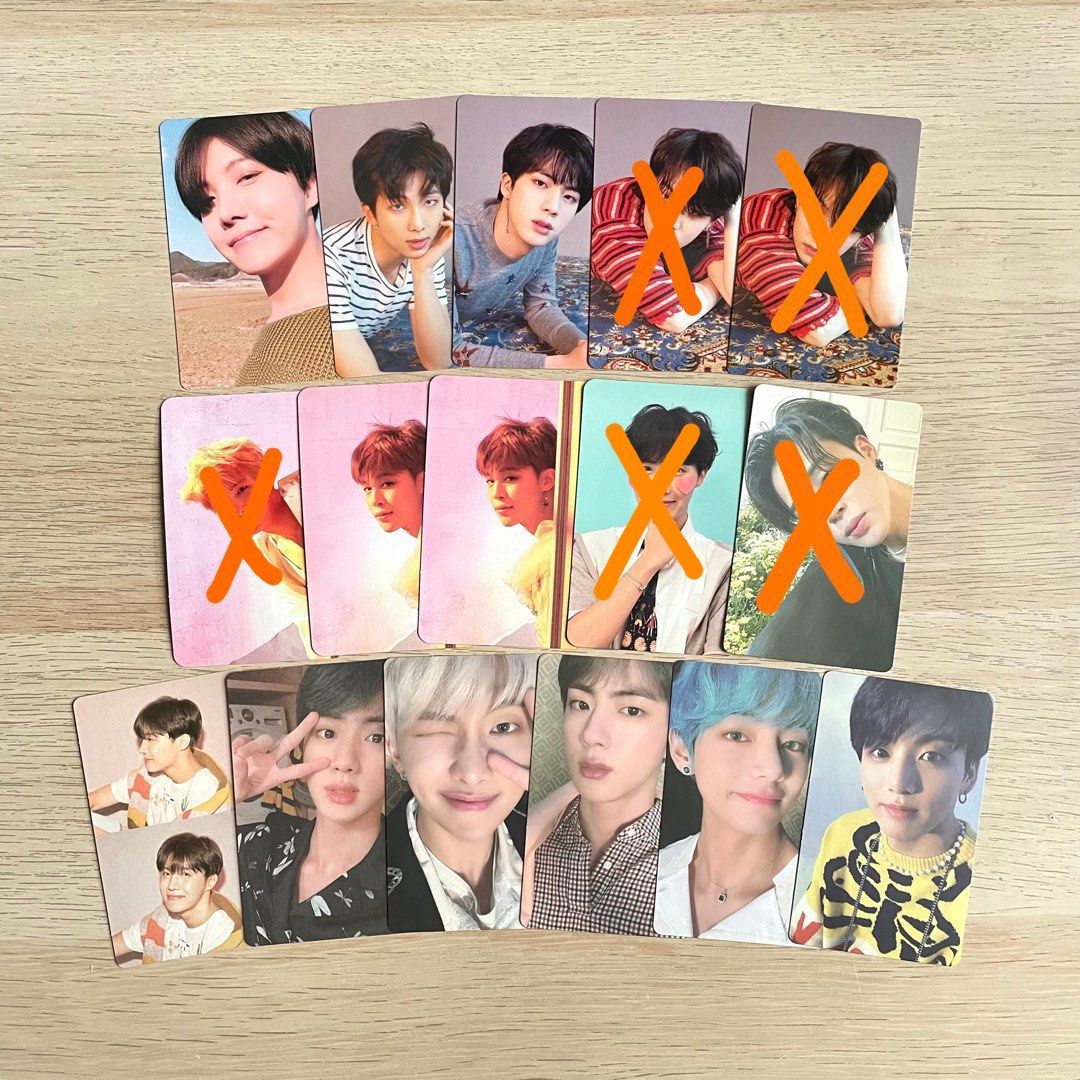 OFFICIAL BTS TEAR Love Yourself LY Answer BE Essential MOTS Persona ...