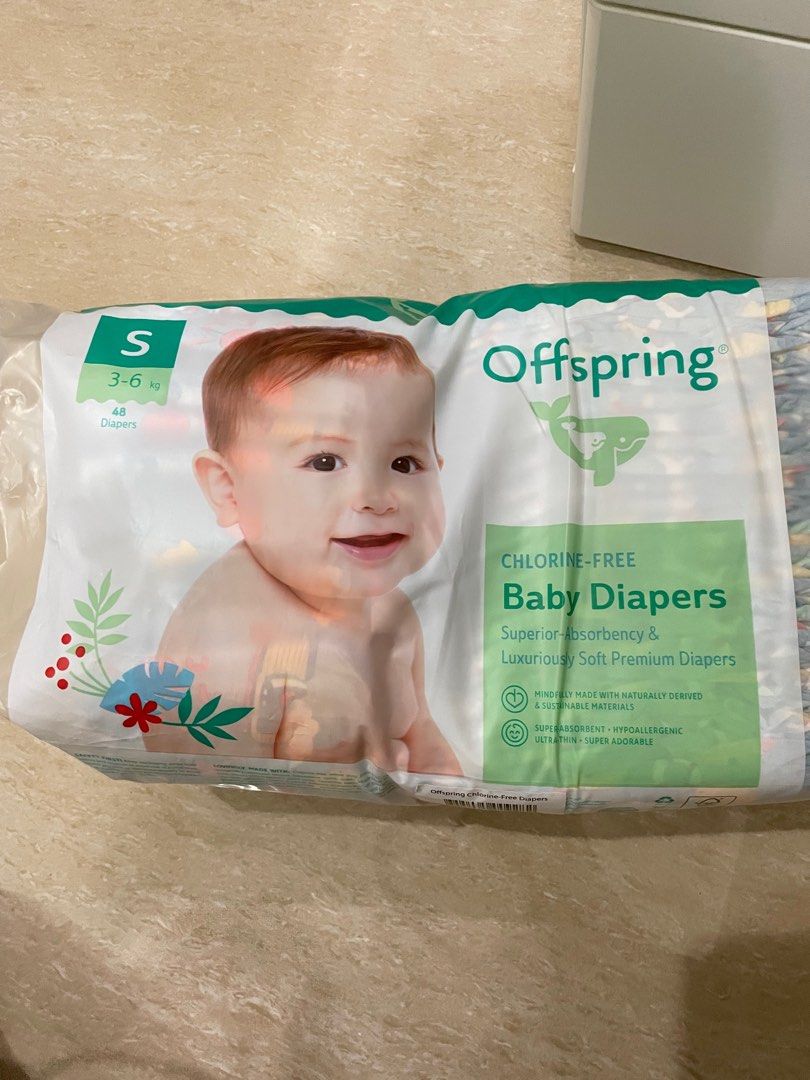 Offspring diapers, Babies & Kids, Bathing & Changing, Diapers & Baby Wipes on Carousell