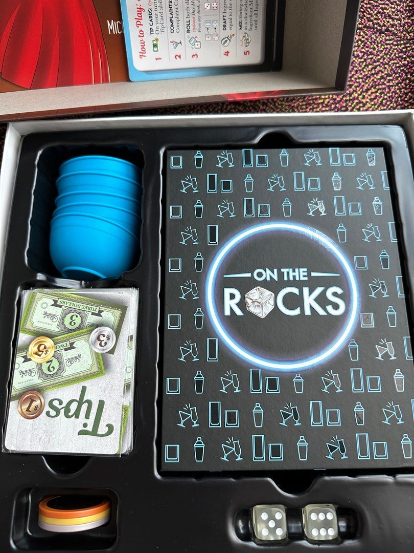 On The Rocks Board Game, Hobbies & Toys, Toys & Games on Carousell