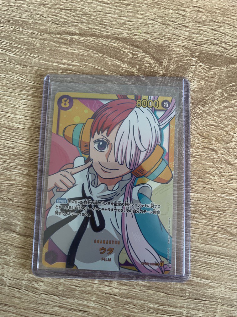 One Piece TCG OP02 Uta SEC, Hobbies & Toys, Toys & Games on Carousell