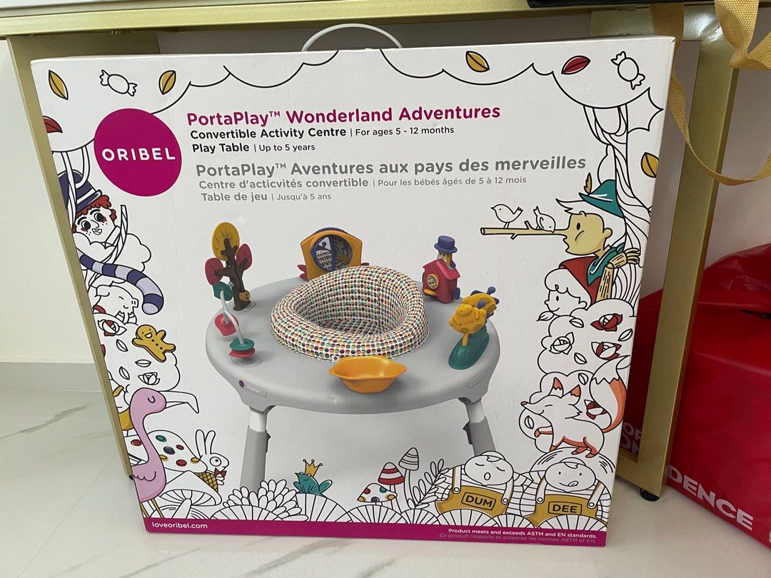 Oribel PortaPlay Activity Centre & Play Table, Babies & Kids, Infant ...