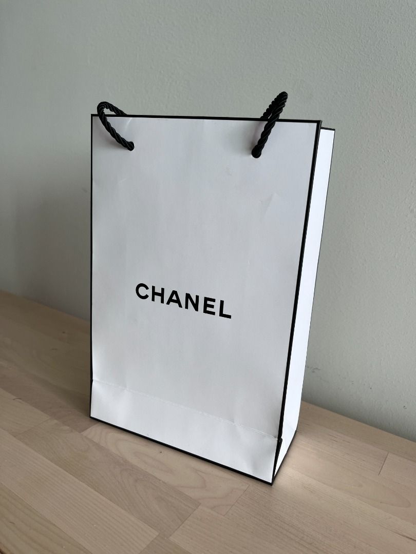 Original Channel Paper Bag, Luxury, Bags & Wallets on Carousell