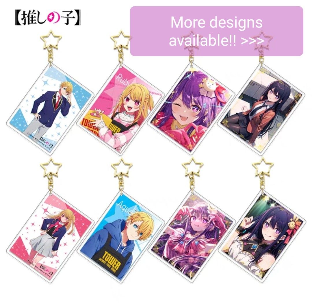 Oshi No Ko Acrylic Keychain Anime Hobbies Toys Memorabilia Collectibles J Pop On Carousell