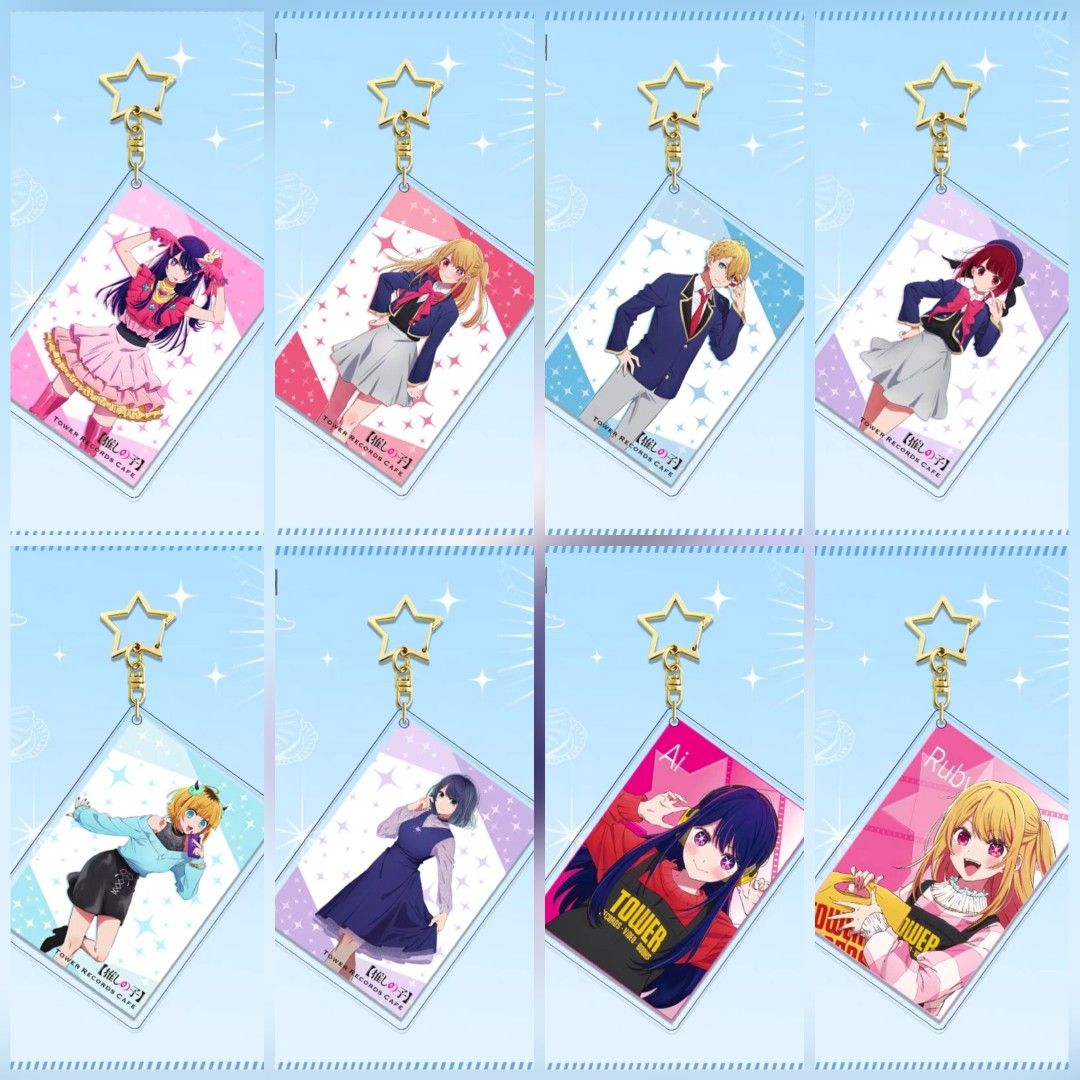 Oshi No Ko Acrylic Keychain Anime Hobbies Toys Memorabilia Collectibles J Pop On Carousell