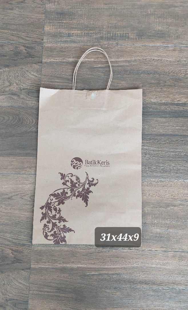 PAPPER BAG SHOPPING BAG STACCATO METRO BATIK KERIS SHU UEMURA, Serba ...