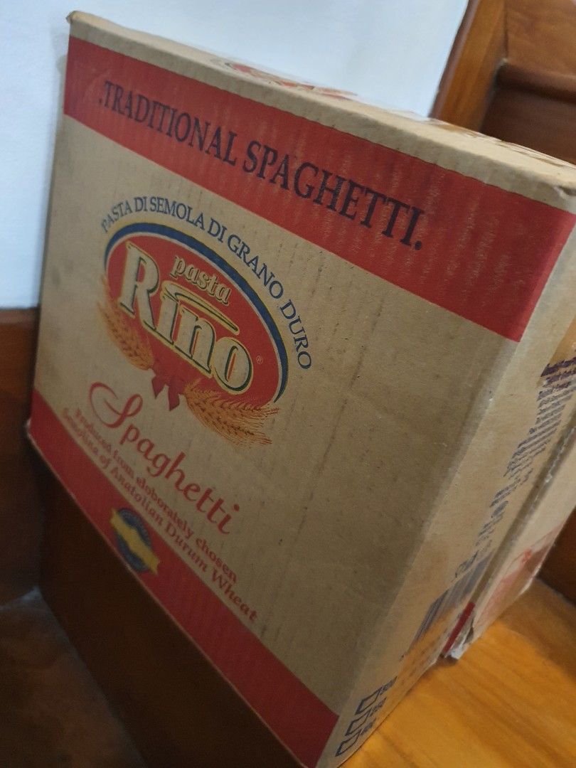 Pasta Rino Spagetti (500g), Saporito Linguine (500g), Food & Drinks ...