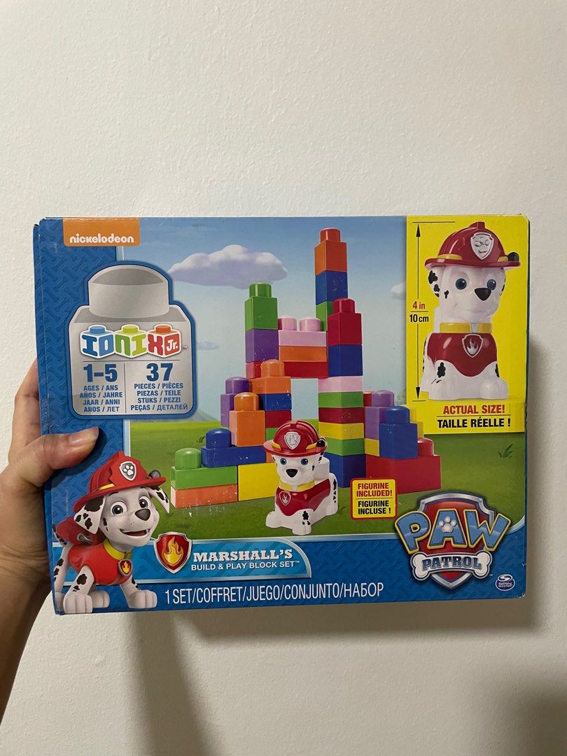 Paw patrol Lego blocks, Hobbies & Toys, Toys & Games on Carousell