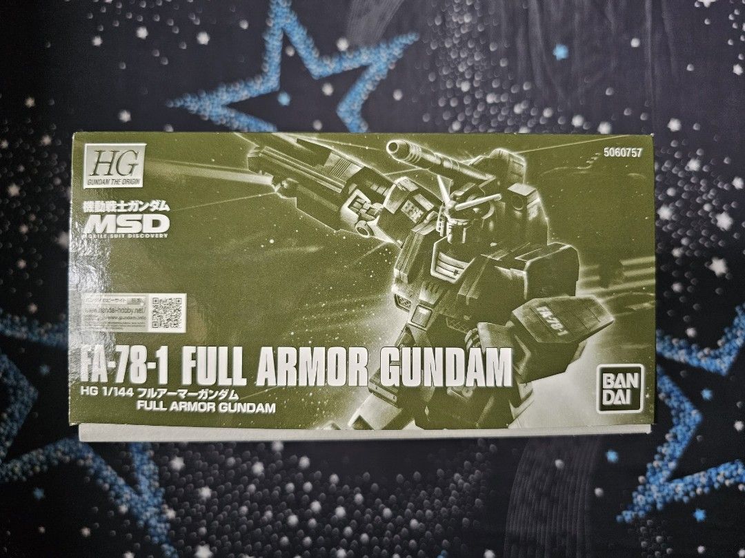 P-Bandai HGUC 1/144 FA-78-1 Full Armor Gundam, Hobbies & Toys, Toys & Games on Carousell