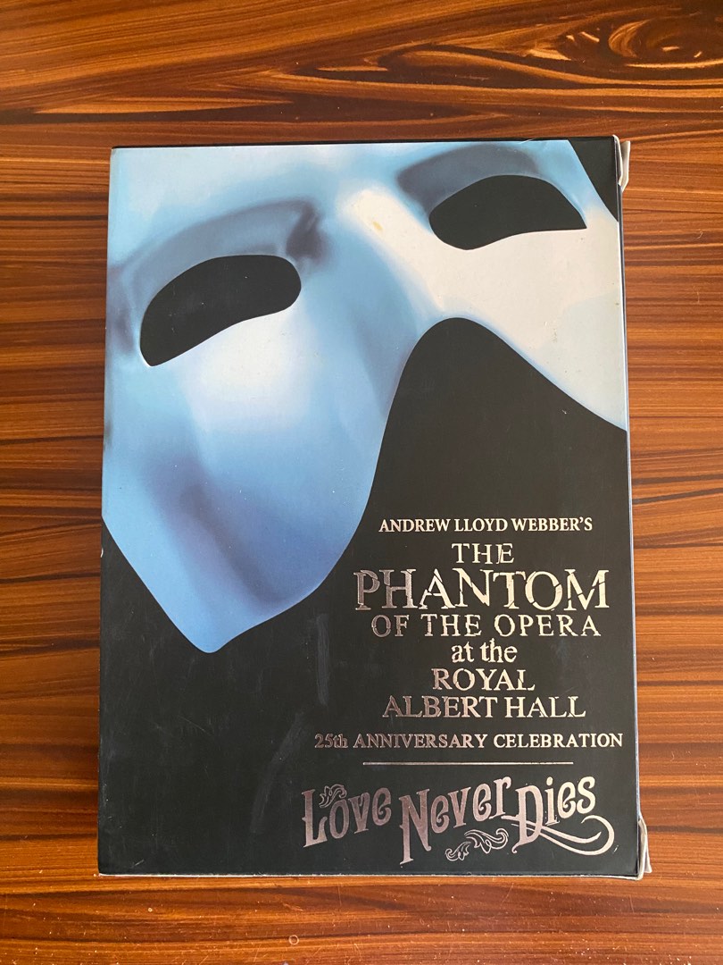 Phantom of the Opera & Love Never Dies DVD Boxset on Carousell