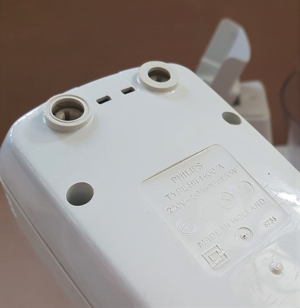 Philips Mixer with Stand and Bowl, Model HR 1485, Made in Holland, 3 ...