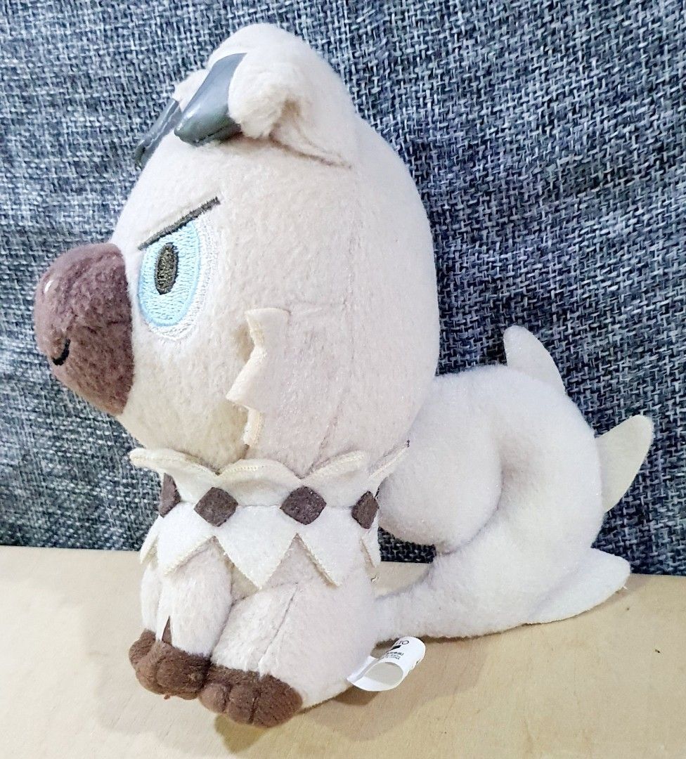 Pokemon Rockruff plush 15cm, Hobbies & Toys, Toys & Games on Carousell