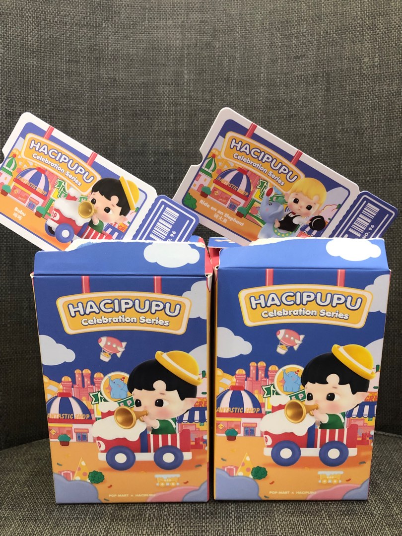 PopMart Hacipupu Celebration Series Blind Box, Hobbies & Toys, Toys ...