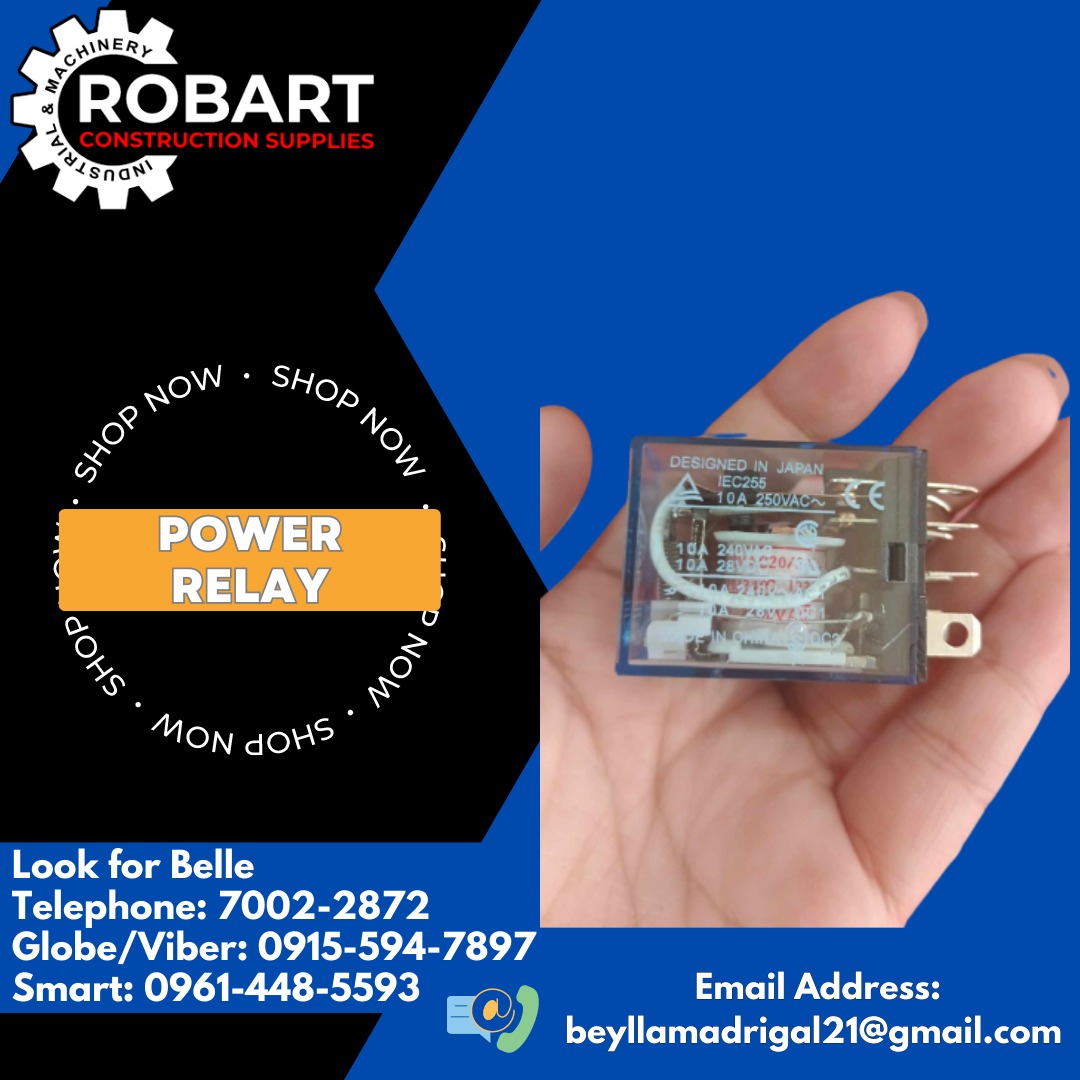 Power Relay, Commercial & Industrial, Construction Tools & Equipment on Carousell