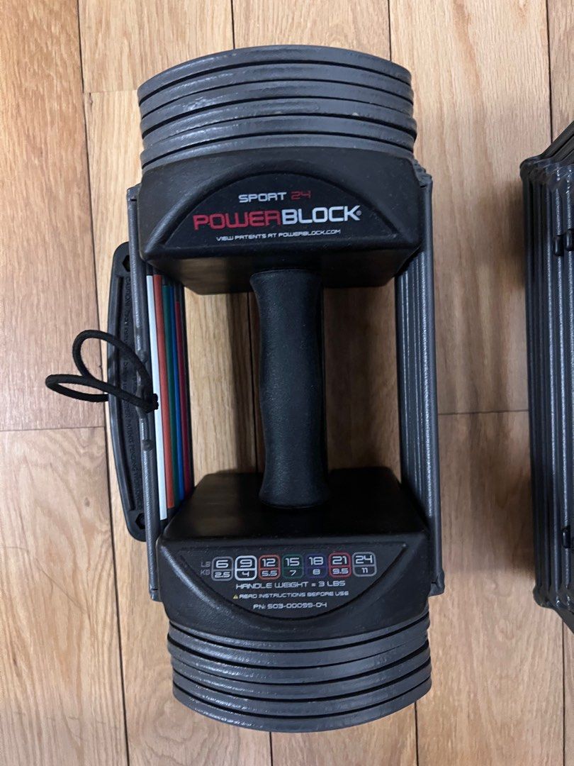 Powerblock Adjustable Dumbbells, Sports Equipment, Exercise & Fitness ...