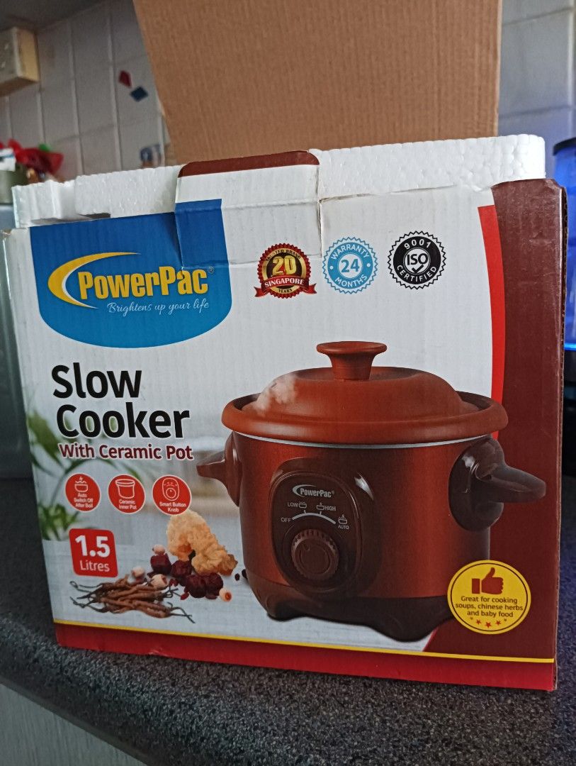 PowerPac Slow Cooker, TV & Home Appliances, Kitchen Appliances, Cookers ...