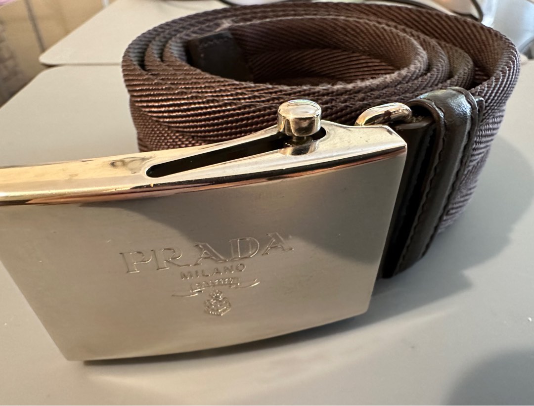 Prada Belt, Luxury, Accessories on Carousell