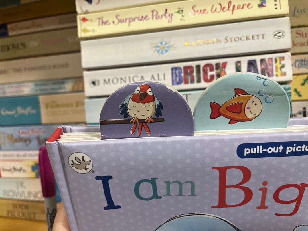 Preloved I am Big Pull Out Tab Board Book Children’s Book on Carousell