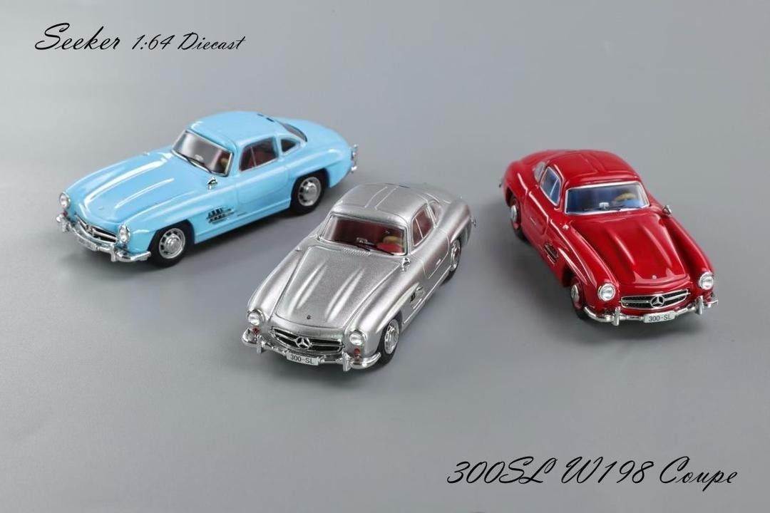 [Pre-Order] Seeker: 1/64 Mercedes-Benz 300SL Gullwing, Hobbies & Toys ...