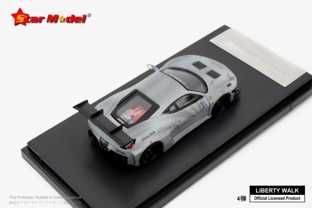 [Pre-Order] Star Model: 1/64 Ferrari 458 GT [LB-Silhouette Works ...
