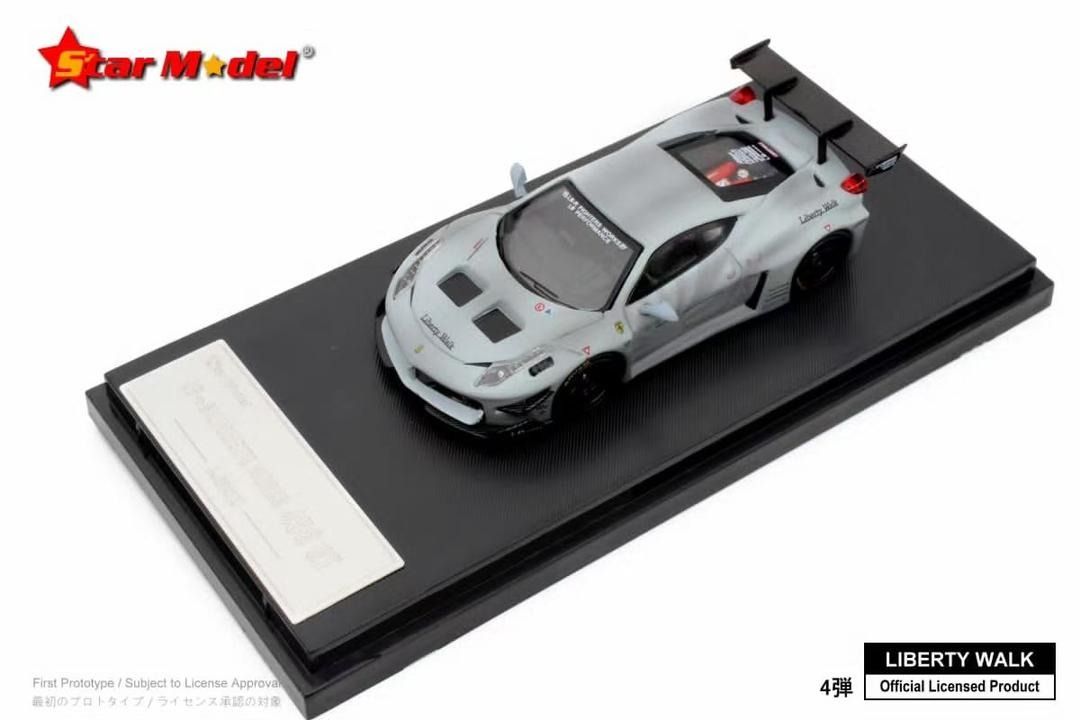 [Pre-Order] Star Model: 1/64 Ferrari 458 GT [LB-Silhouette Works ...