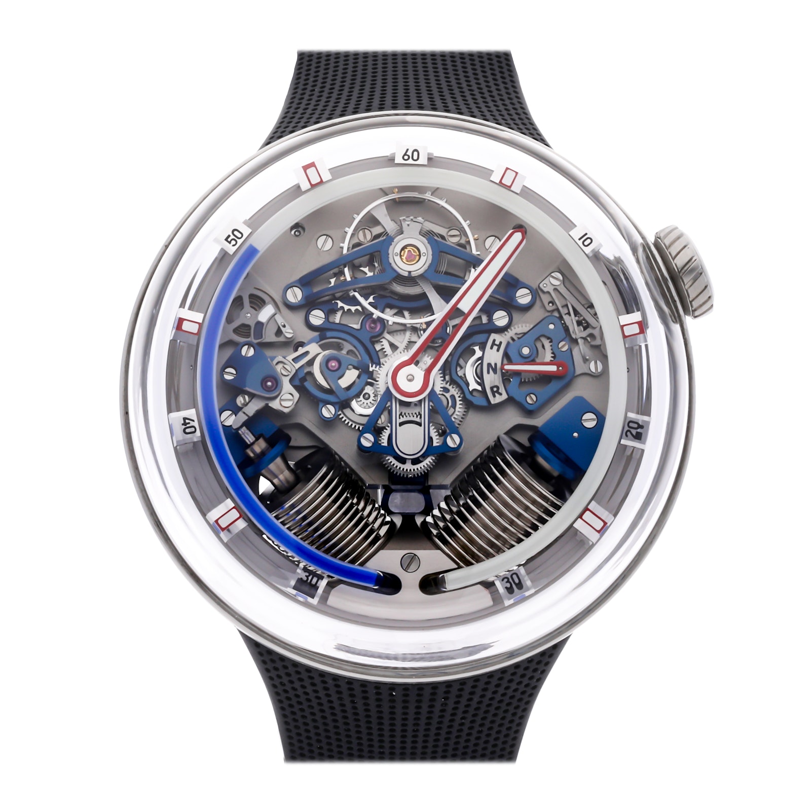 Pre-Owned HYT H20 Silver Limited Edition H01118, Luxury, Watches on Carousell