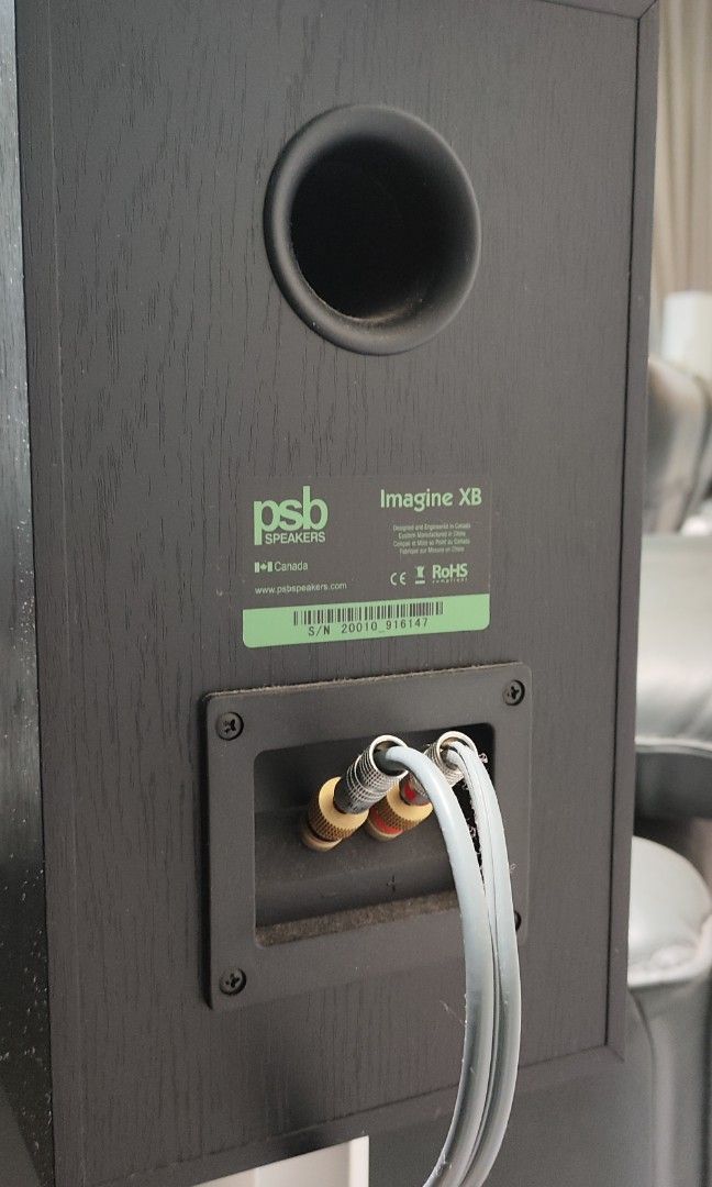 PSB imagine XB bookshelves speaker with speaker stand, Audio, Soundbars, Speakers & Amplifiers ...