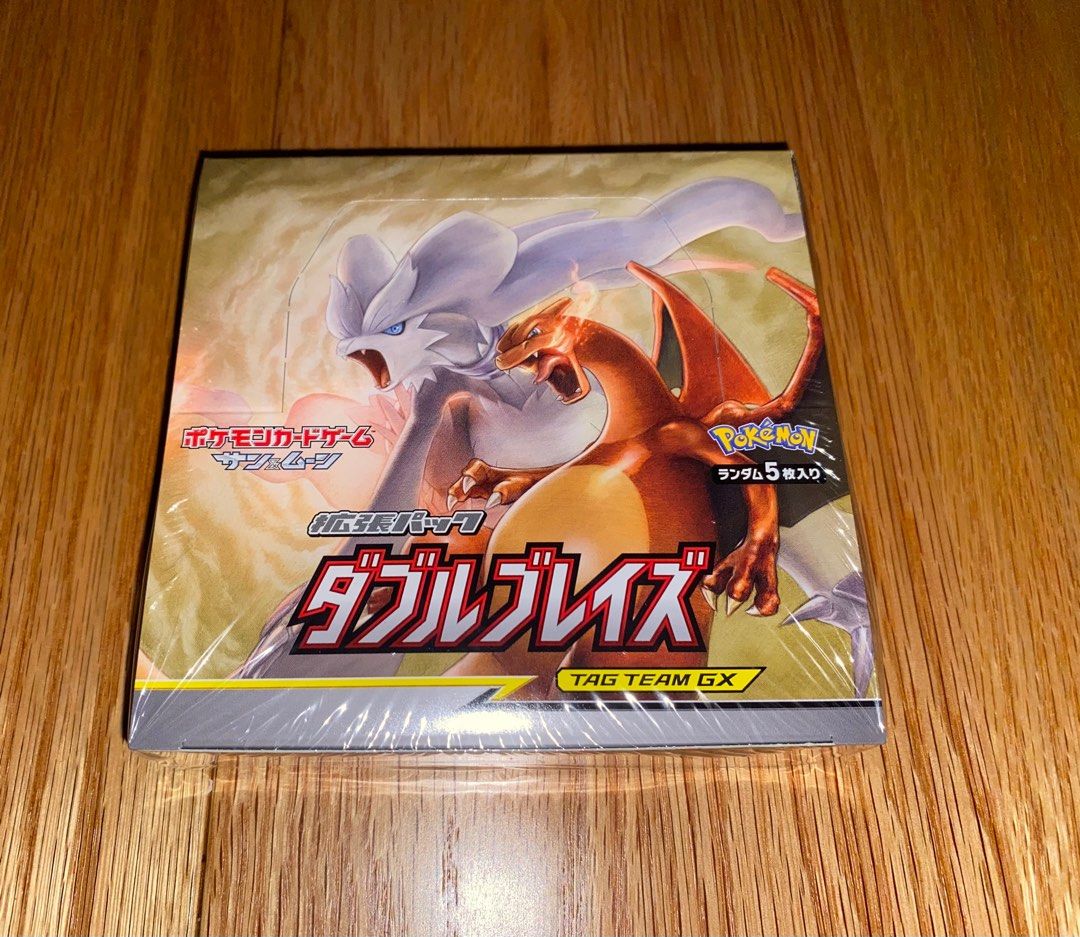 [PTCG] Pokemon Card Game / [SM10] Double Blaze (Japanese) / 寶可夢卡牌 日版 全新 原盒 有膜 / Tag Team 噴火龍 小智 ...