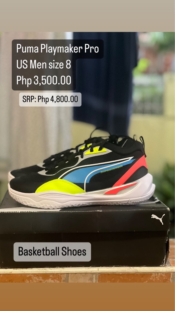 Puma Playmaker Pro Basketball Shoes / US Men size 8 on Carousell