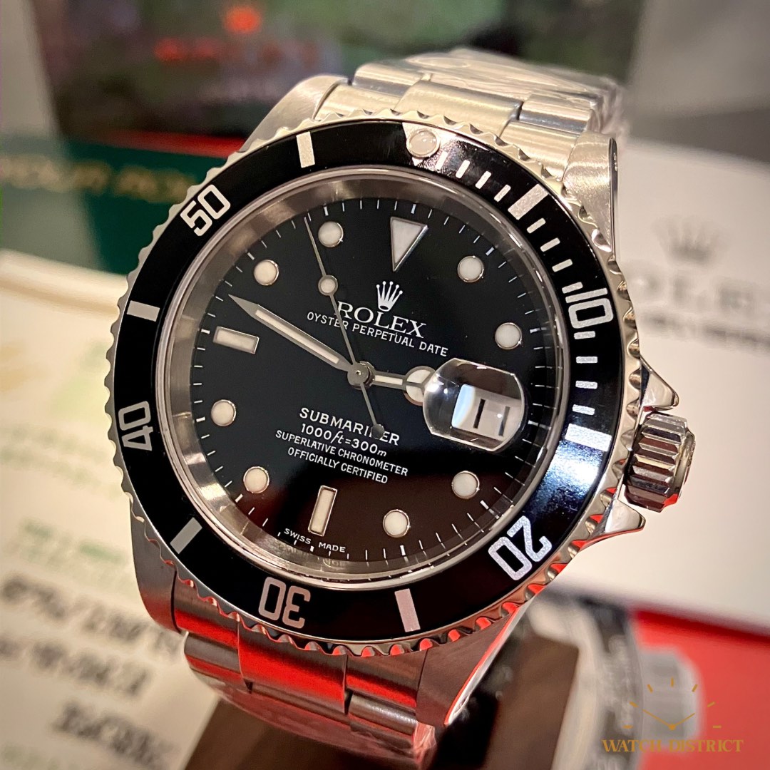 RARE 2003 🇯🇵 FULL SET Rolex Submariner Date 16610, Luxury, Watches on ...